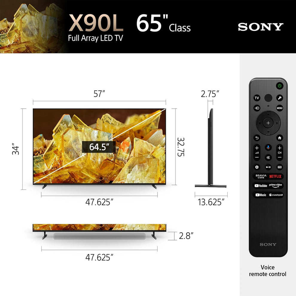 SONY 65 INCH X90L – DIGITAL CITY ELECTRONICS