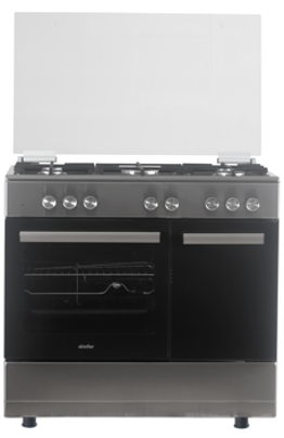 Simfer Cooker 5 Gas – Inox – DIGITAL CITY ELECTRONICS